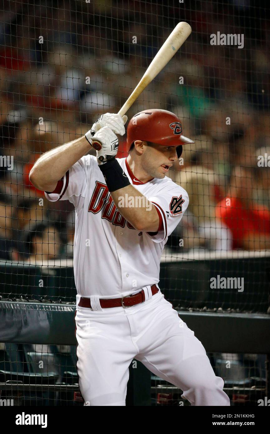 Arizona Diamondbacks' Paul Goldschmidt takes a practice swing as he ...