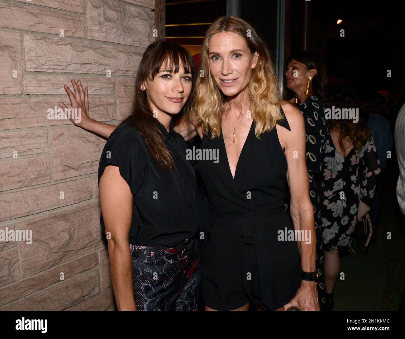 Rashida Jones, left and Kelly Lynch attend Billboard & Jimmy Choo's Men ...