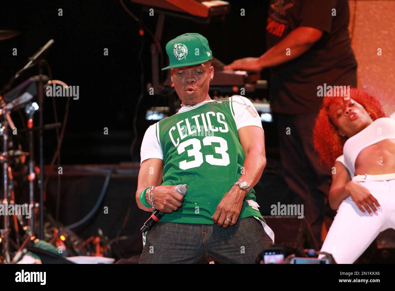 Ronnie DeVoe with Bell Biv DeVoe performs as the opener for Boyz II Men ...