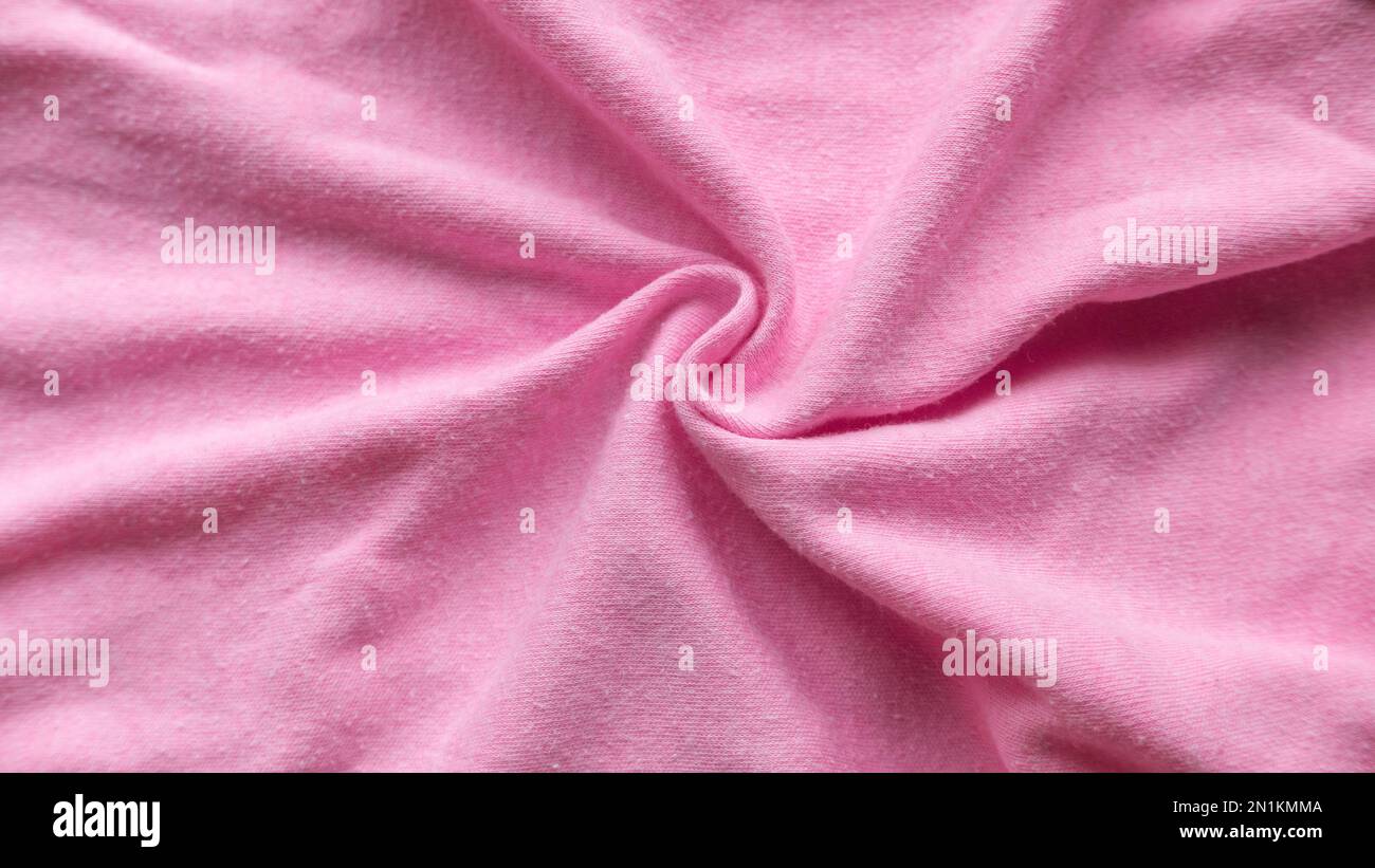 Textile and texture template. Pink cotton cloth fabric. Background ...