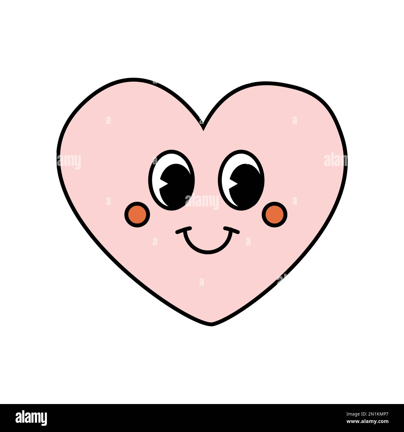 Vintage Pink Heart Clipart