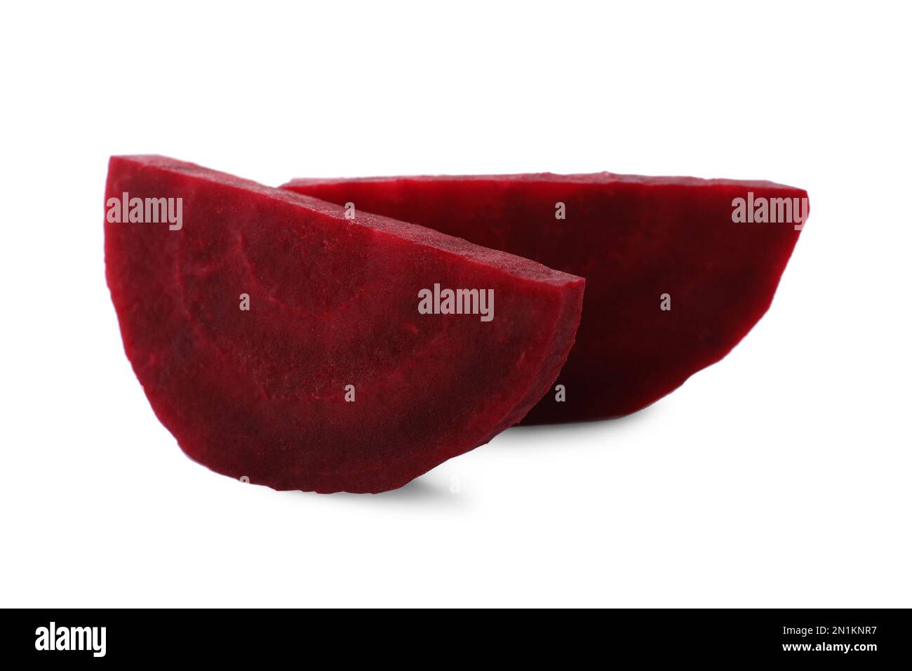 Cut fresh red beet isolated on white Stock Photo - Alamy