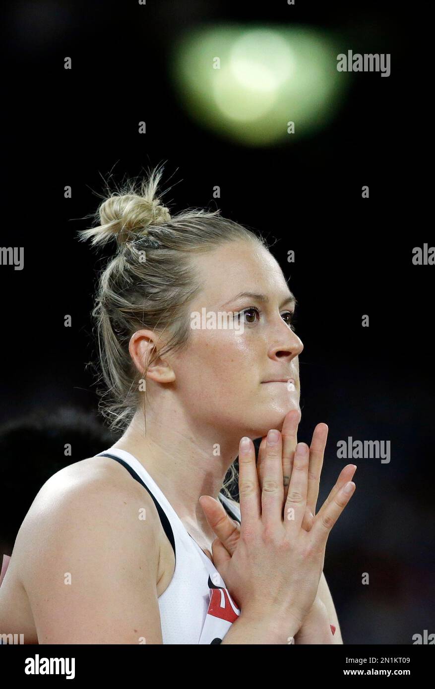 Canada's Elizabeth Gleadle competes in women's javelin throw ...