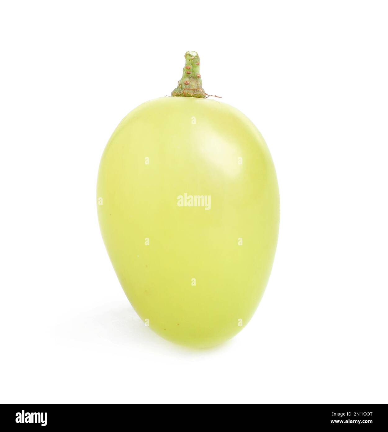 Delicious ripe green grape isolated on white Stock Photo - Alamy