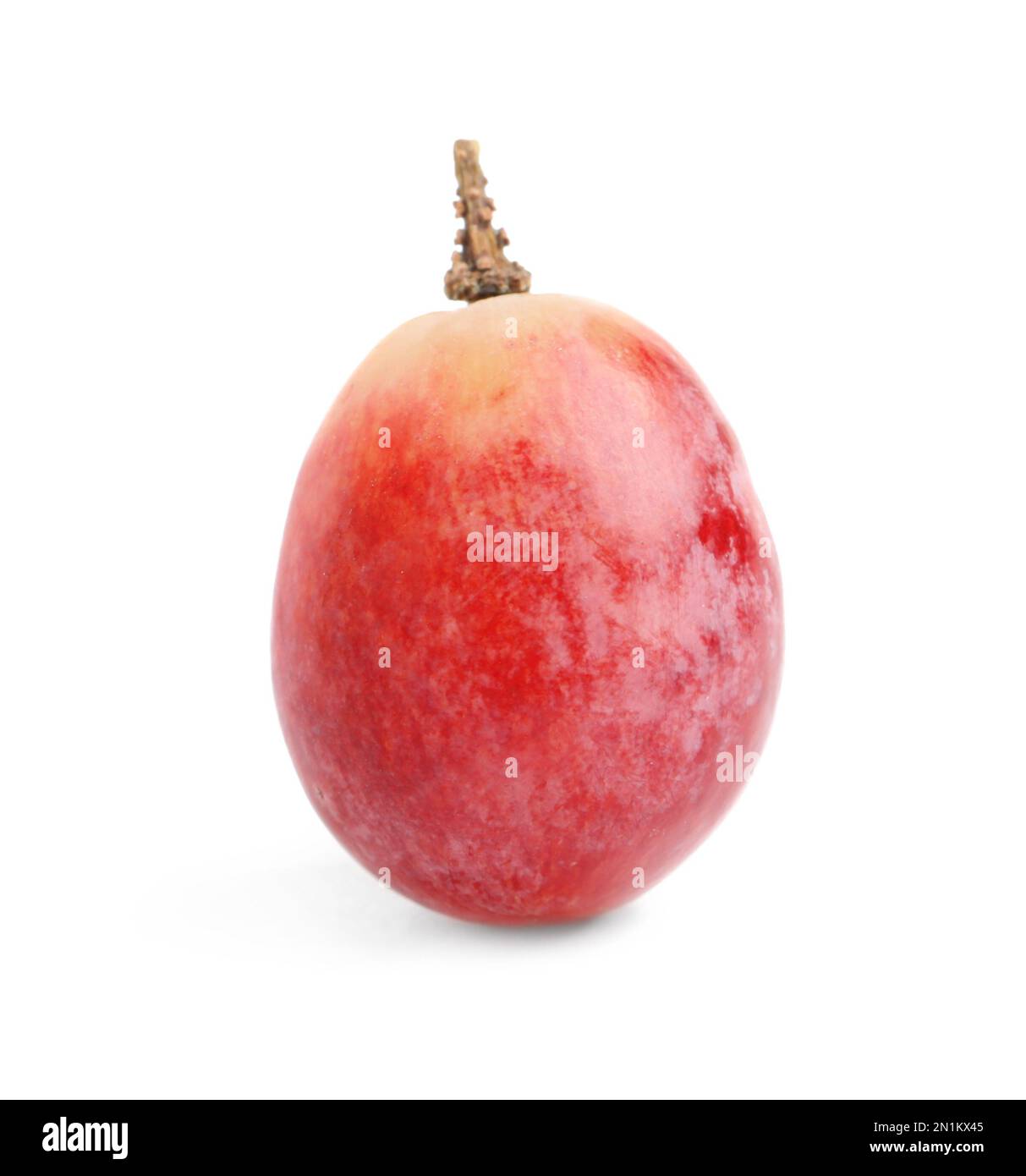 Delicious ripe red grape isolated on white Stock Photo - Alamy