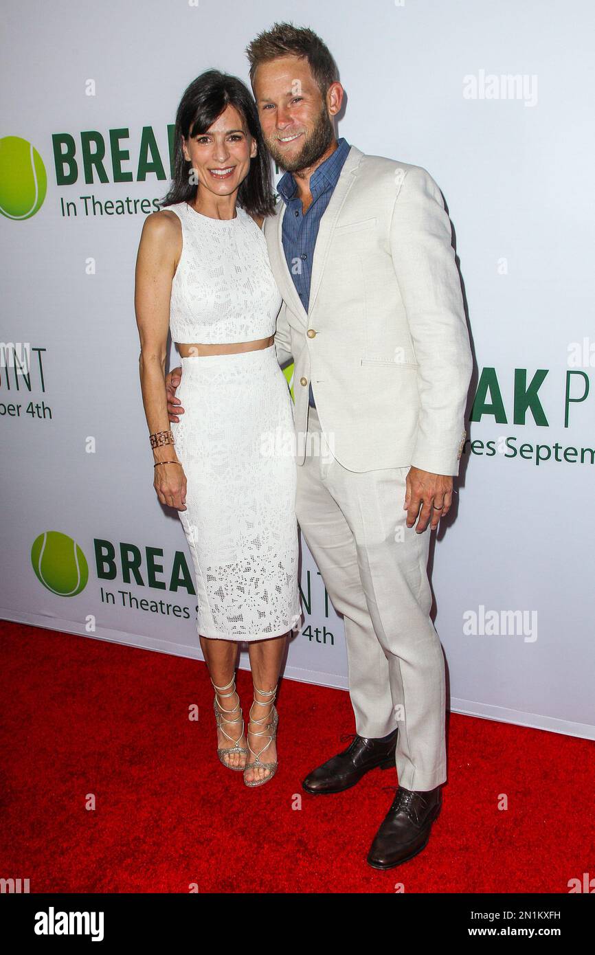 Perry Reeves, left, and Aaron Endress-Fox attend a special screening of ...