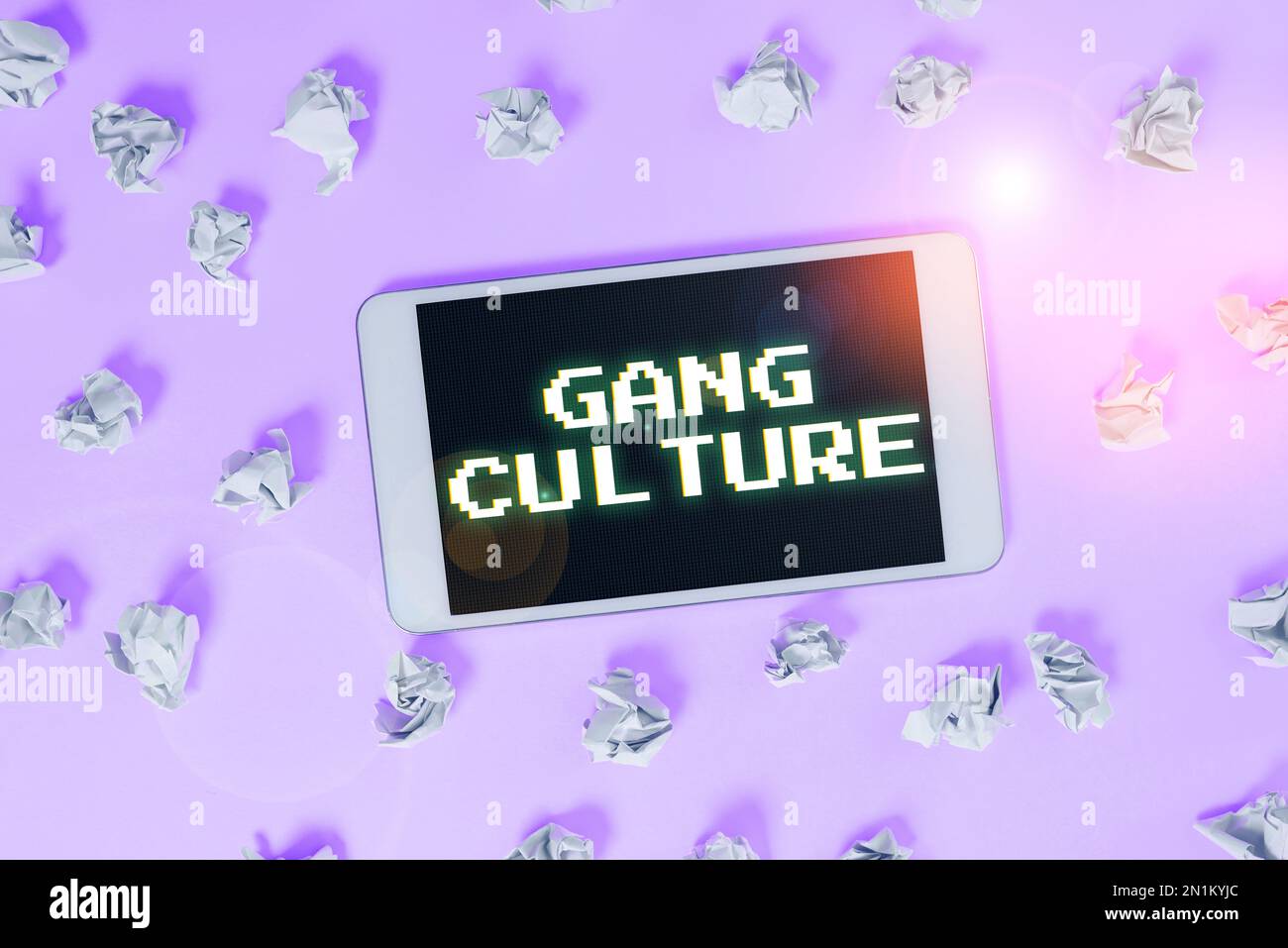 Conceptual caption Gang Culture, Conceptual photo particular ...