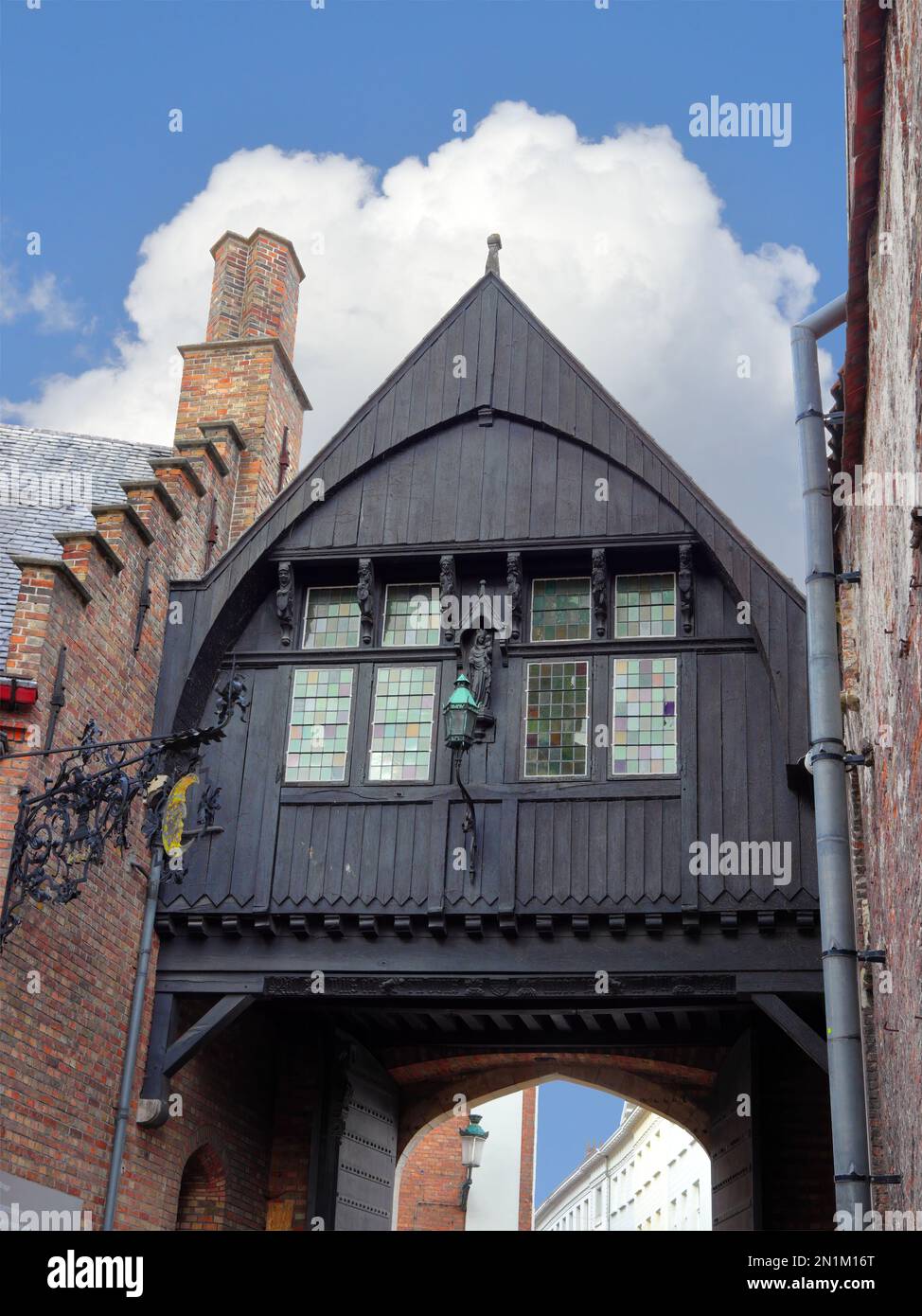 Medieval architecture of Bruges in Flanders, Belgium Stock Photo - Alamy