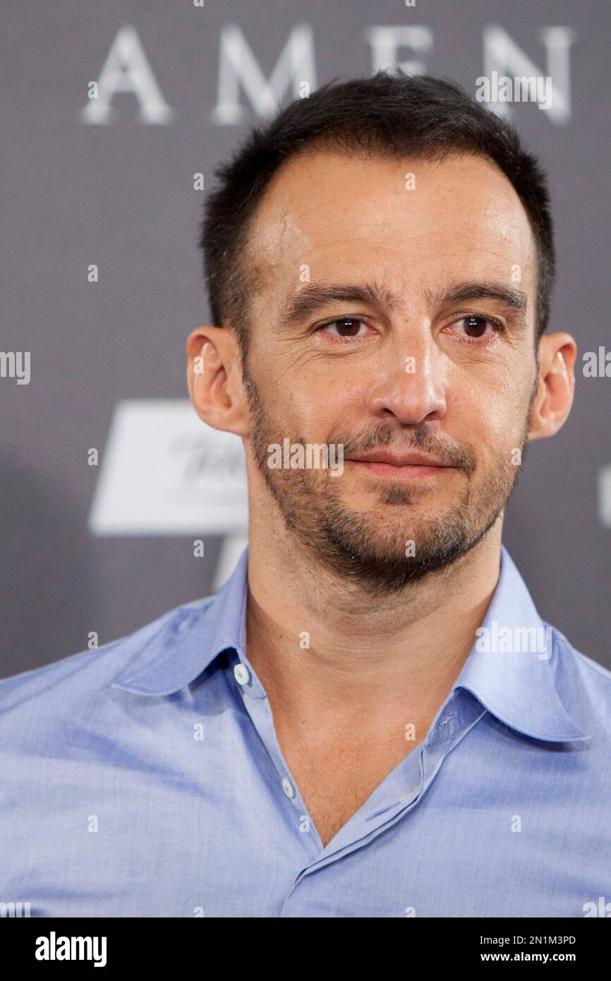 Spanish director Alejandro Amenabar poses for photographers during the ...