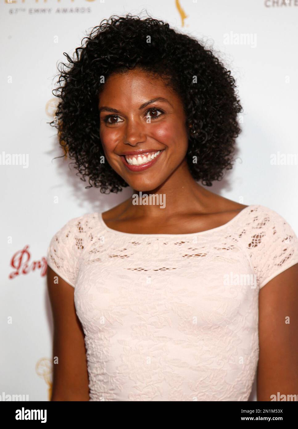 Karla Mosley seen at the Television Academy's 67th Emmy Daytime Peer ...