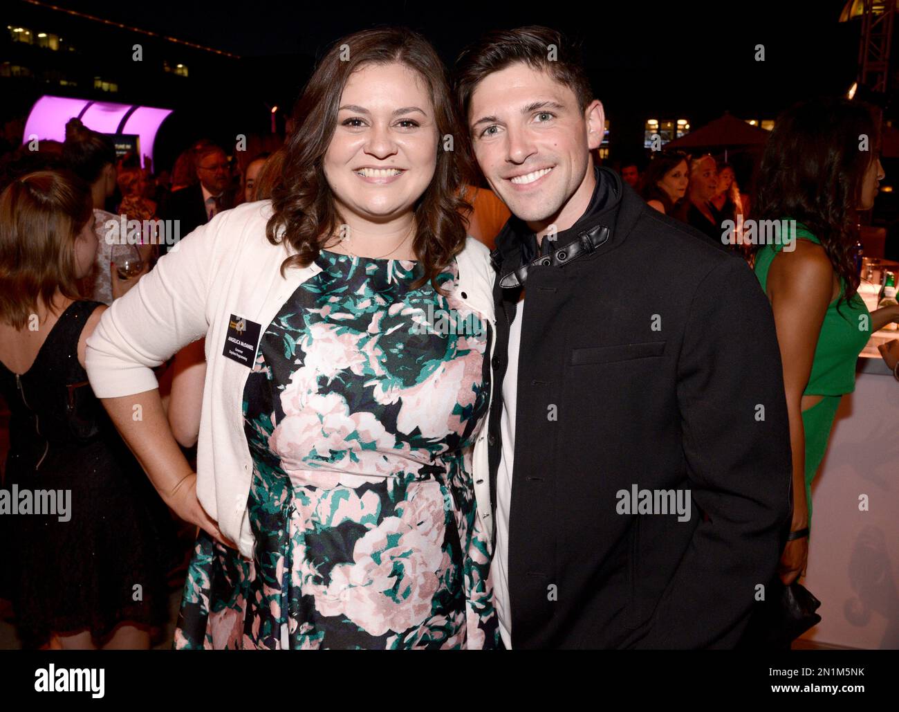 Angelica McDaniel, Governor Daytime Programming, left and Robert ...