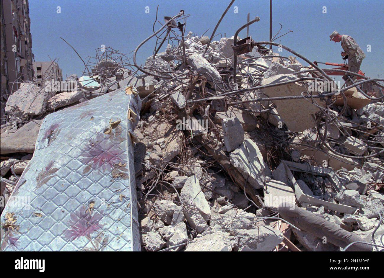 FILE - In this June 27, 1996 file photo, a U.S. Air Force officer ...