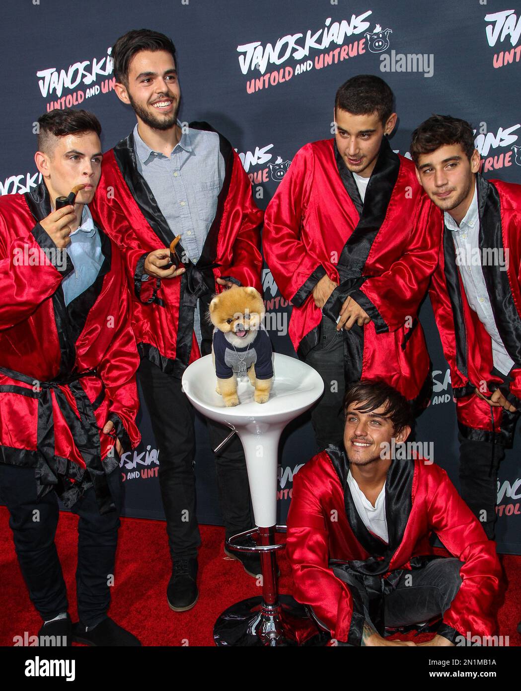 Jai Brooks, Beau Brooks, Luke Brooks, James Yammouni and Daniel ...