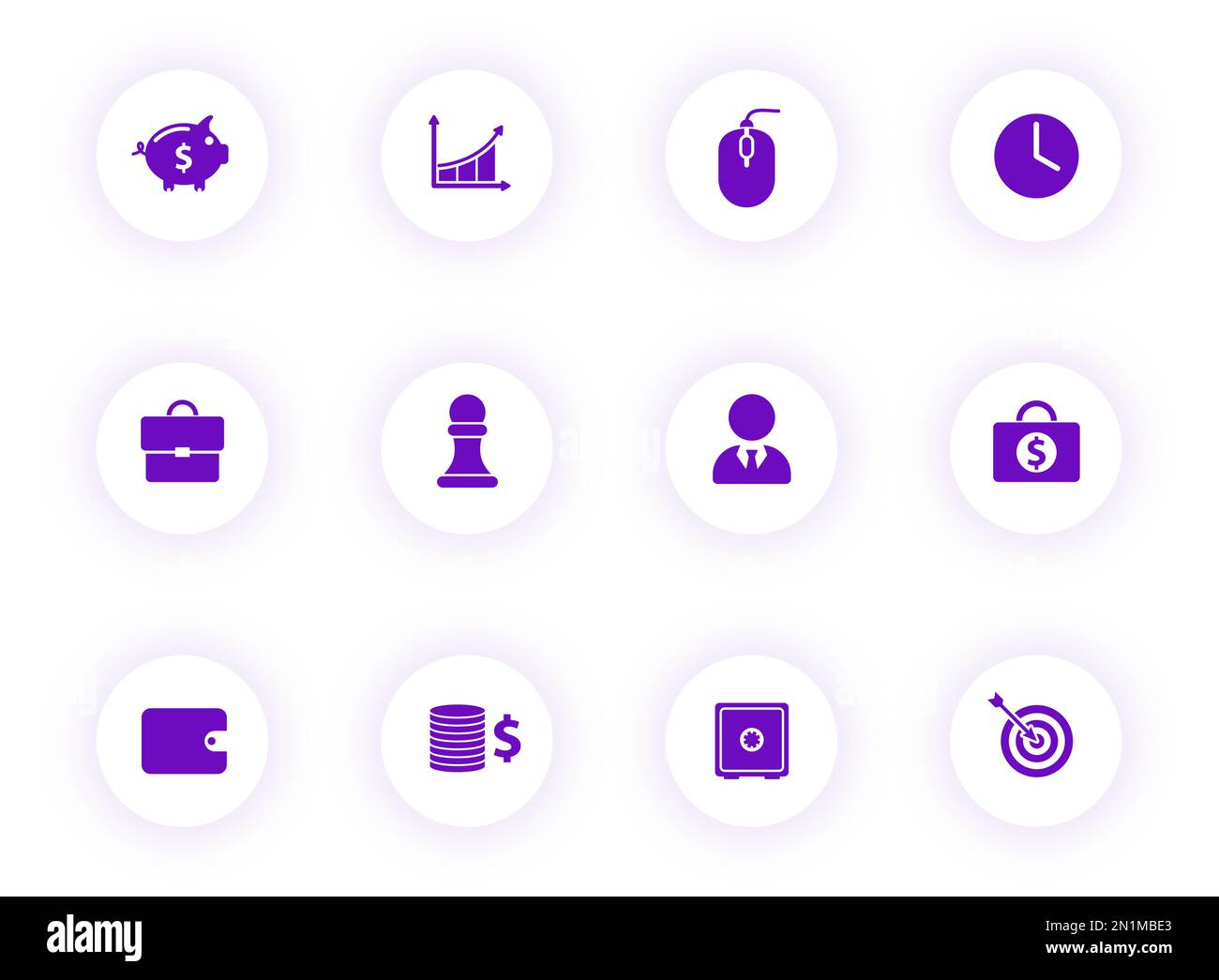 Purple aim Stock Vector Images - Alamy