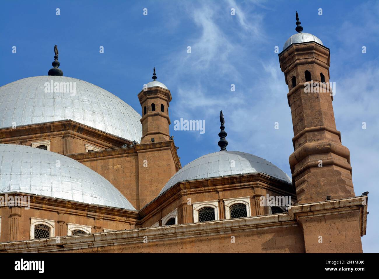 The great mosque of Muhammad Ali Pasha or Alabaster mosque in Citadel ...