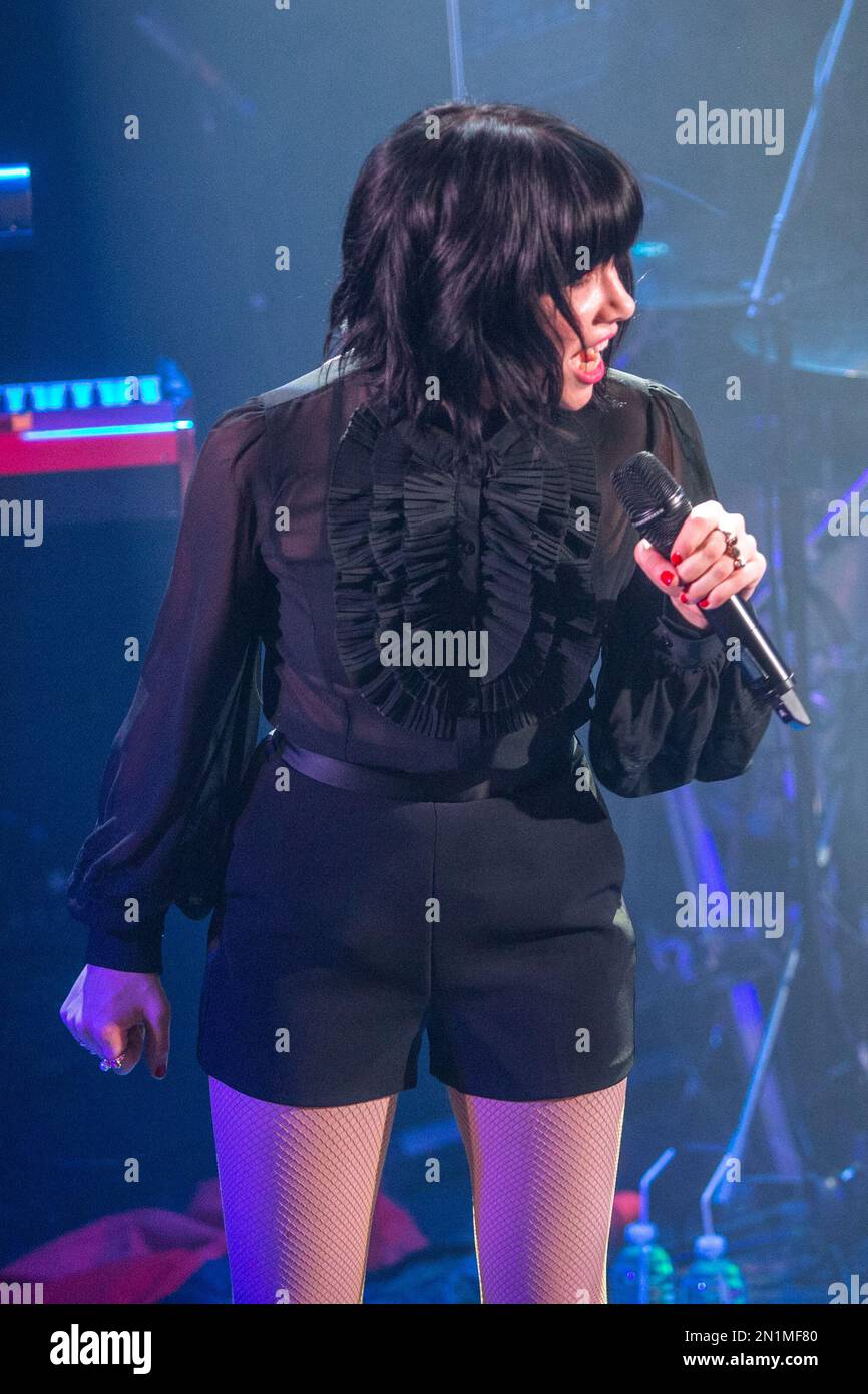 Carly Rae Jepsen performs during her Album Release show for 'Emotion ...