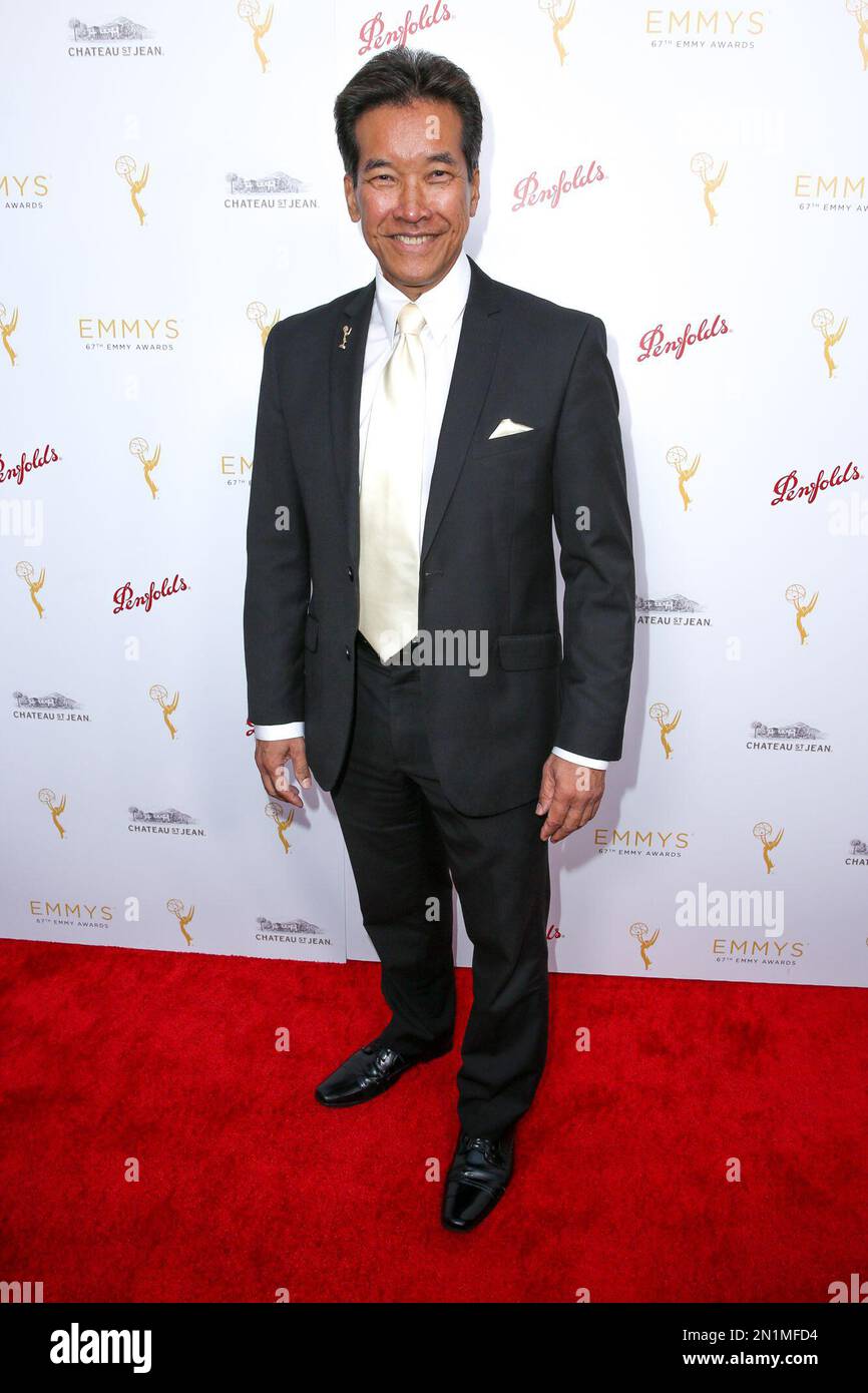 Peter Kwong arrives at the 2015 Performers Peer Group Celebration ...