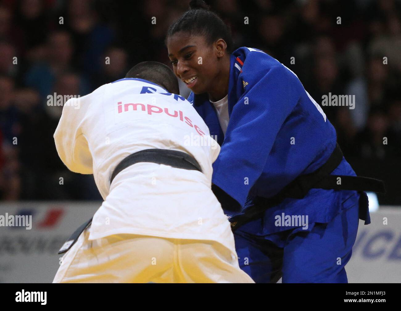Make Eve Gahier of France and AI Tsunoda Roustan of Spain during the ...