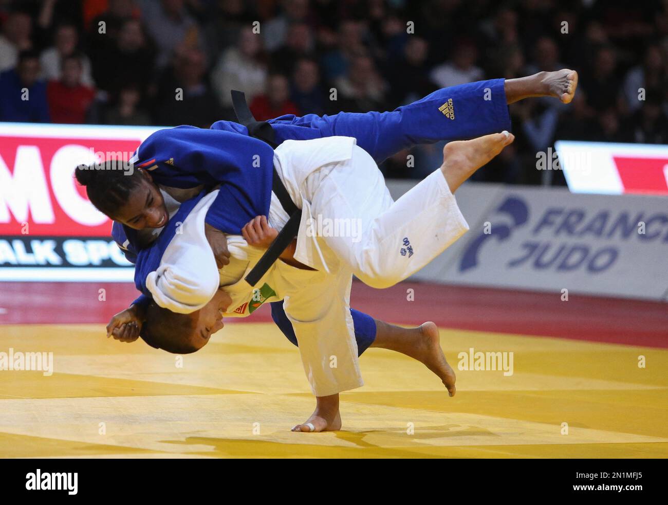 Make Eve Gahier of France and AI Tsunoda Roustan of Spain during the ...