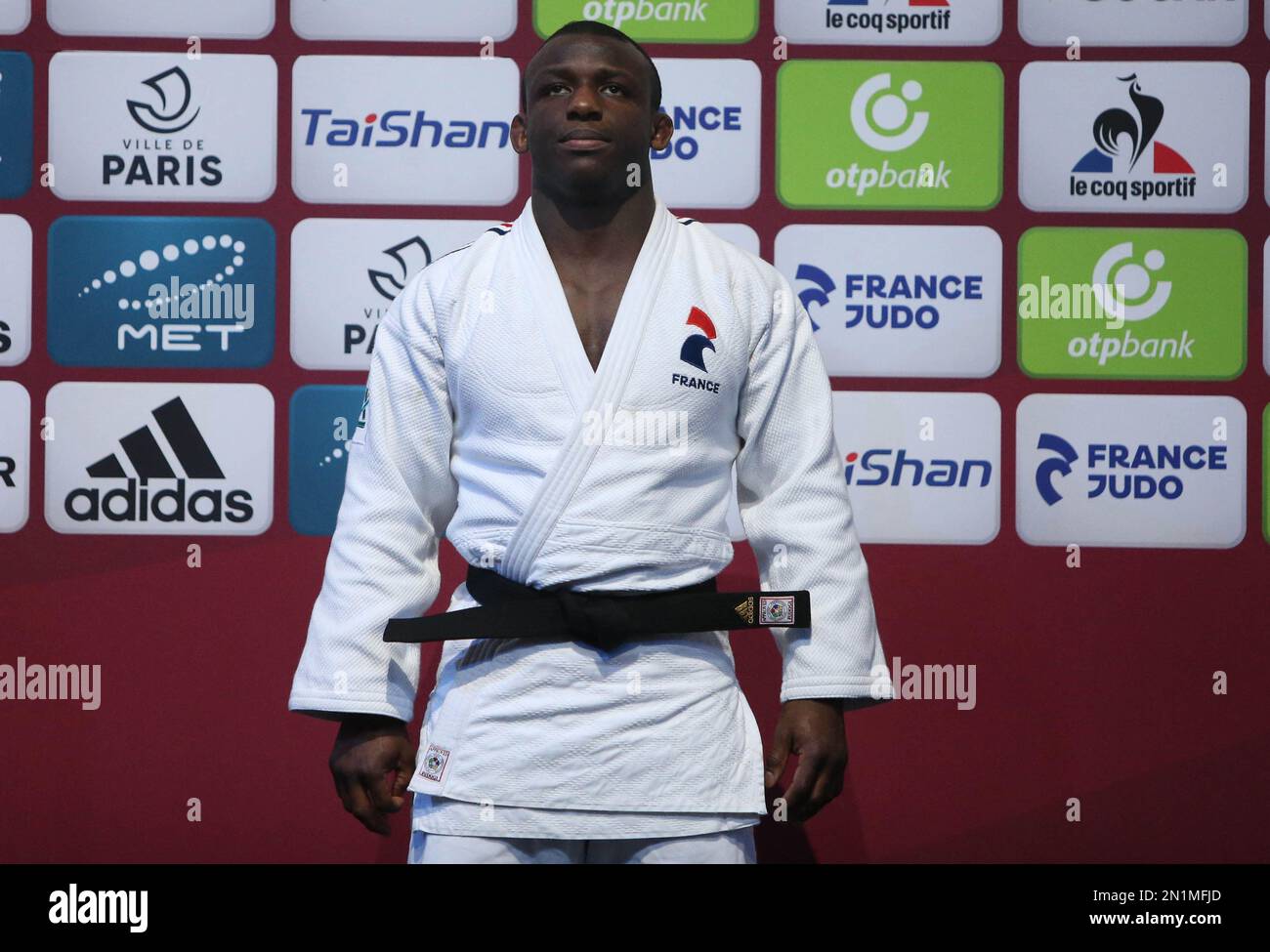 Alpha Oumar Diallo of France during the Judo Paris Grand Slam 2023 on ...
