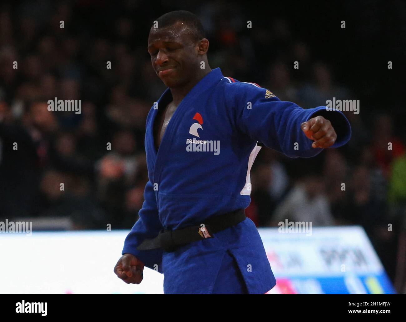 Alpha Oumar Diallo of France during the Judo Paris Grand Slam 2023 on ...
