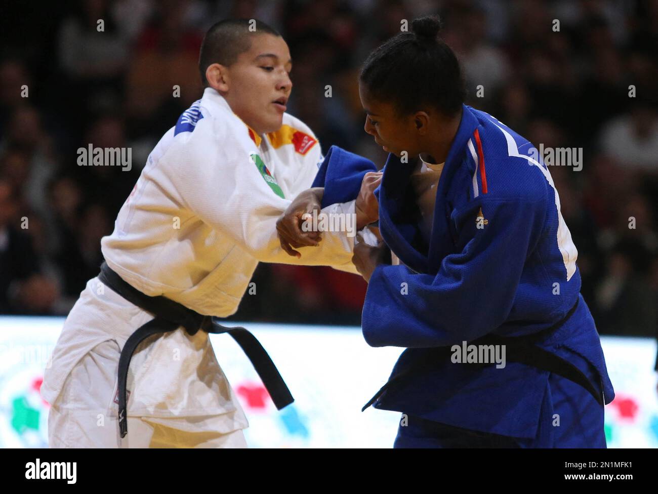 Make Eve Gahier of France and AI Tsunoda Roustan of Spain during the ...