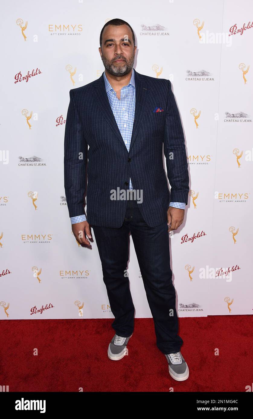 Anthony Mendez arrives at the Television Academy's 67th Emmy ...