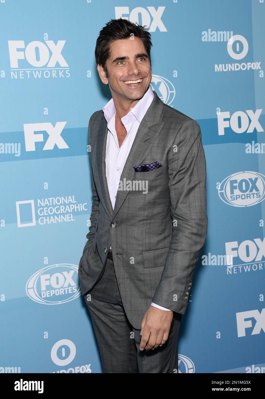 John Stamos arrives at the Fox Network 2015 Programming Upfront at ...