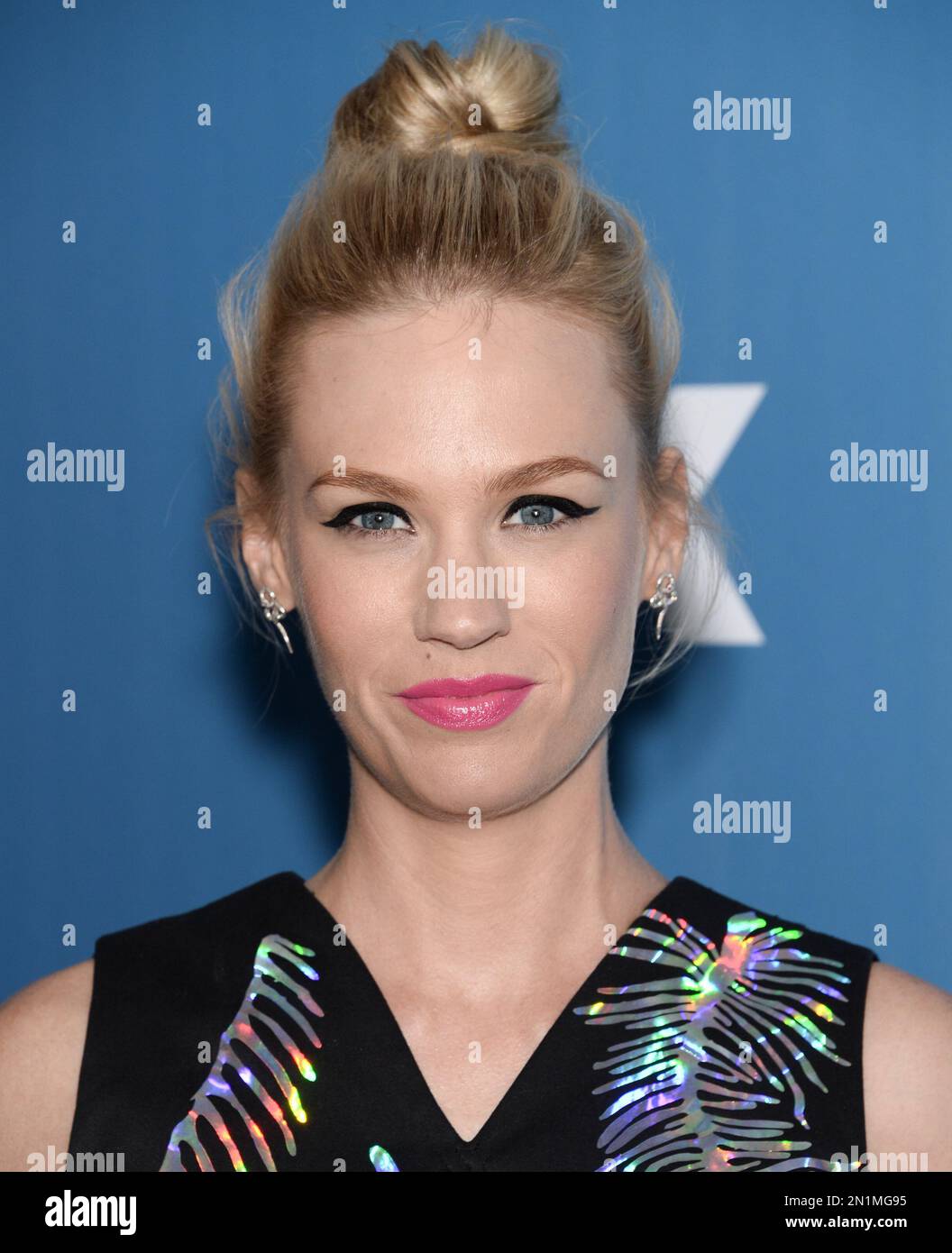 January Jones arrives at the Fox Network 2015 Programming Upfront at ...
