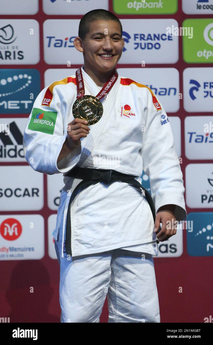 AI Tsunoda Roustan of Spain during the Judo Paris Grand Slam 2023 on ...