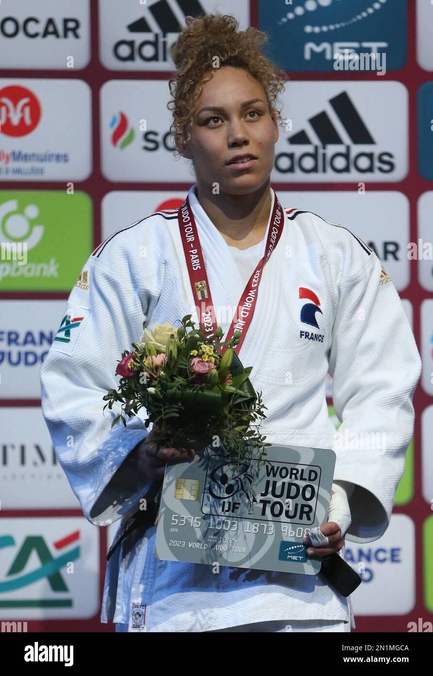Cloe Buttigied of France during the Judo Paris Grand Slam 2023 on ...