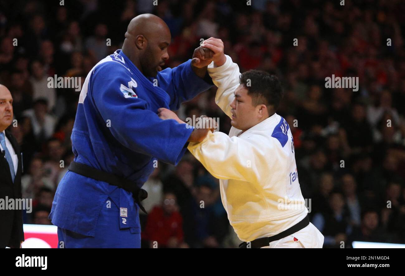 Teddy Rinner of Franced uring the Judo Paris Grand Slam 2023 on ...