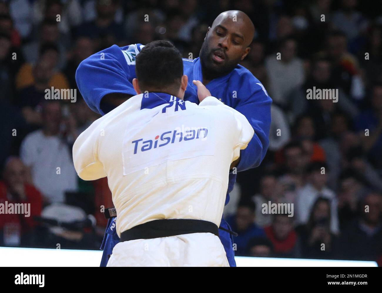 Teddy Rinner of Franced uring the Judo Paris Grand Slam 2023 on ...