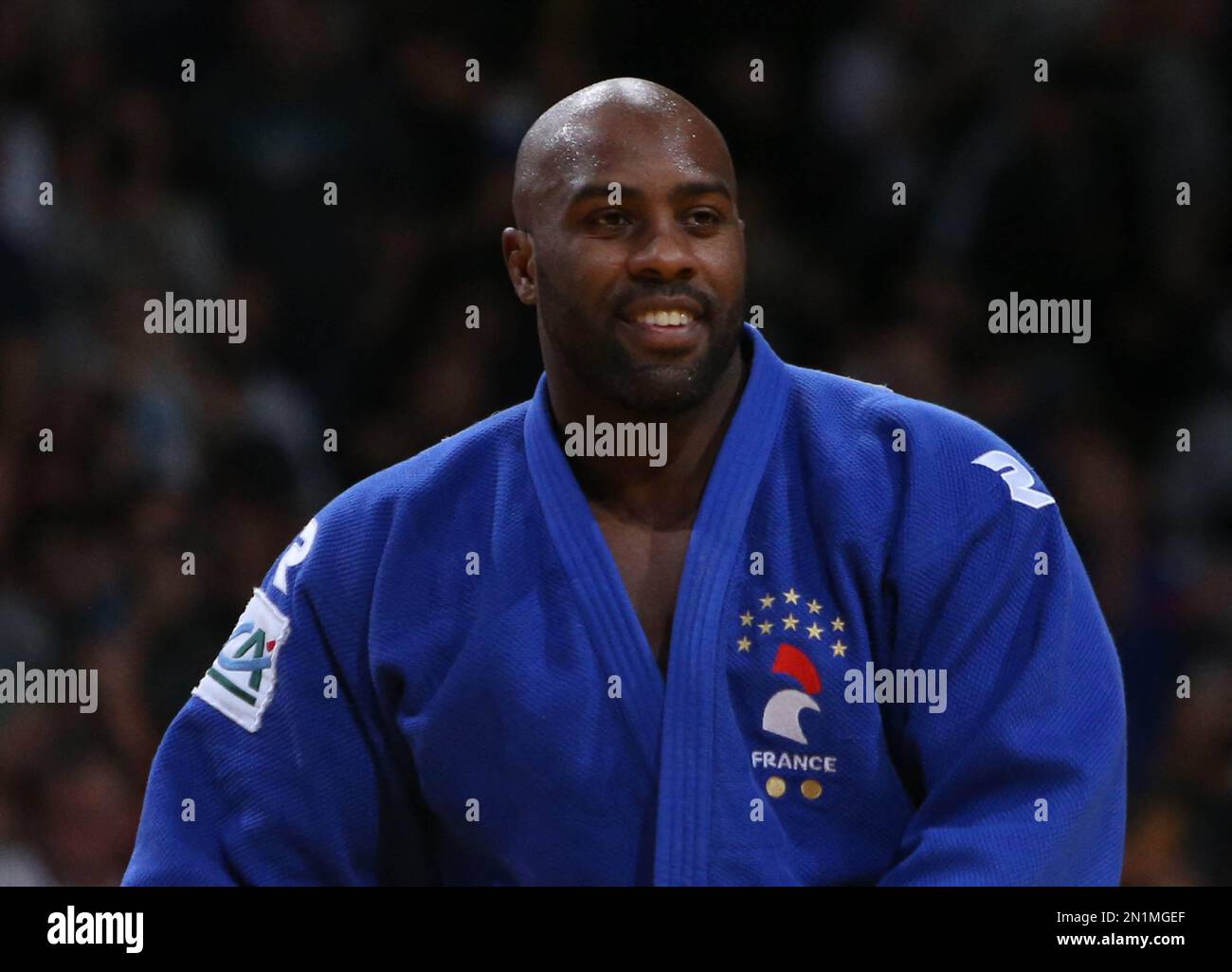 Teddy Rinner of Franced uring the Judo Paris Grand Slam 2023 on ...