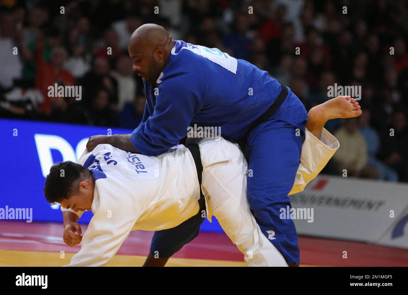 Teddy Rinner of Franced uring the Judo Paris Grand Slam 2023 on ...
