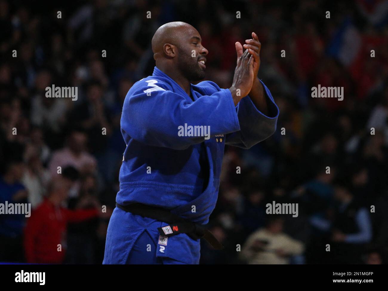 Teddy Rinner of Franced uring the Judo Paris Grand Slam 2023 on ...