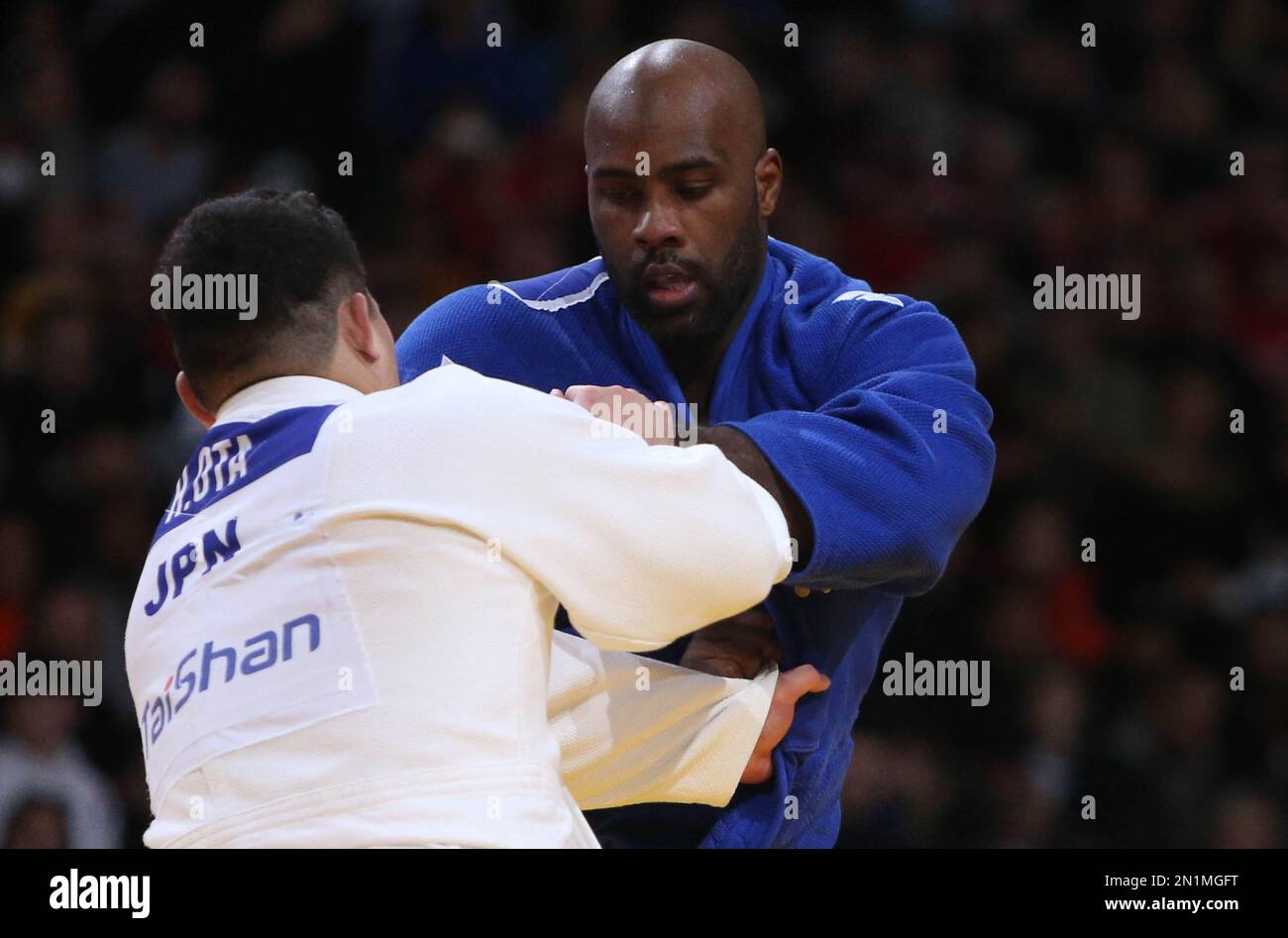 Teddy Rinner of Franced uring the Judo Paris Grand Slam 2023 on ...