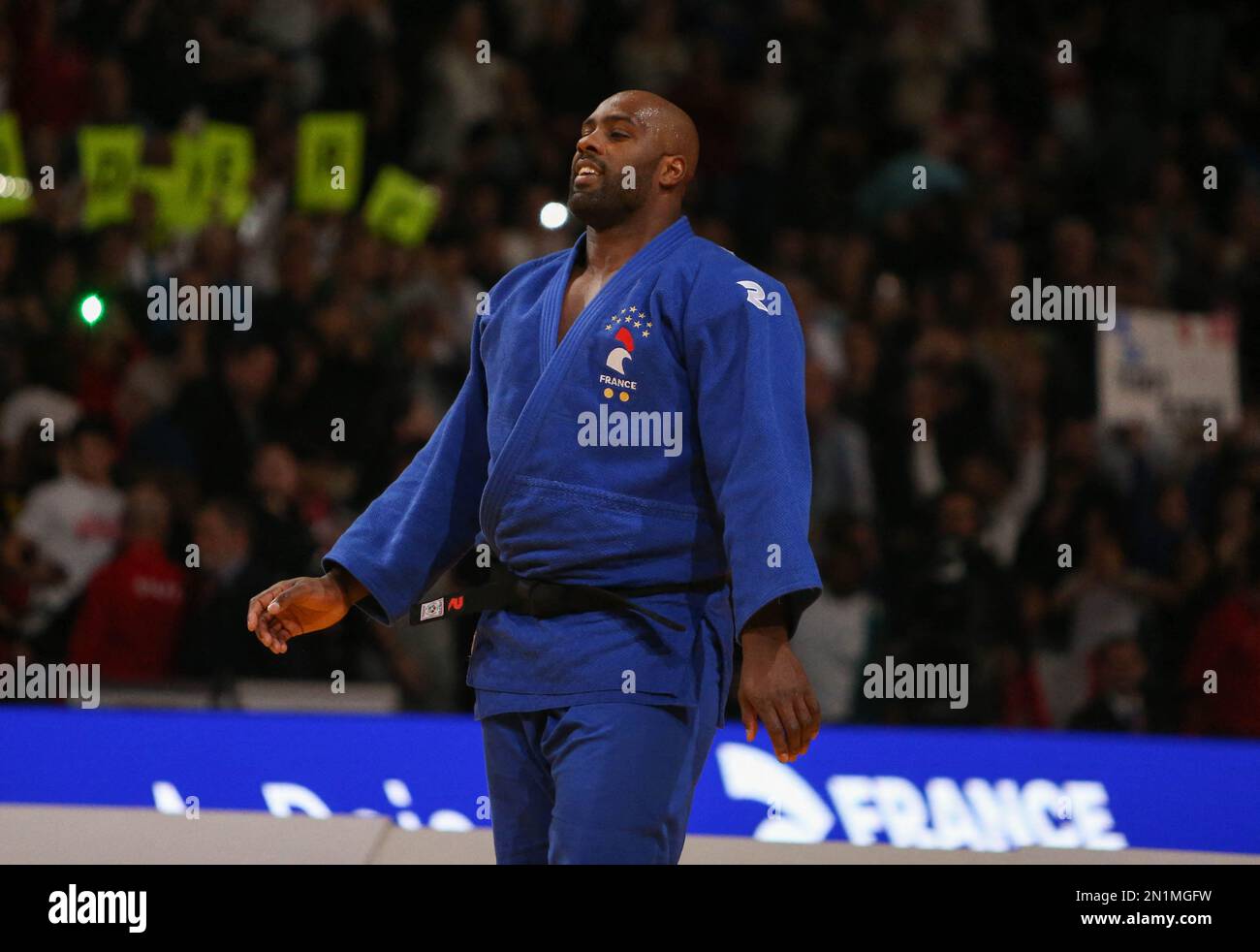 Teddy Rinner of Franced uring the Judo Paris Grand Slam 2023 on ...