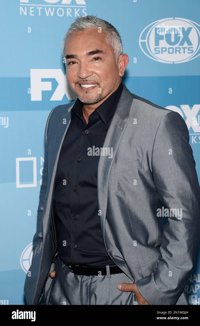 Cesar Millan arrives at the Fox Network 2015 Programming Upfront at ...