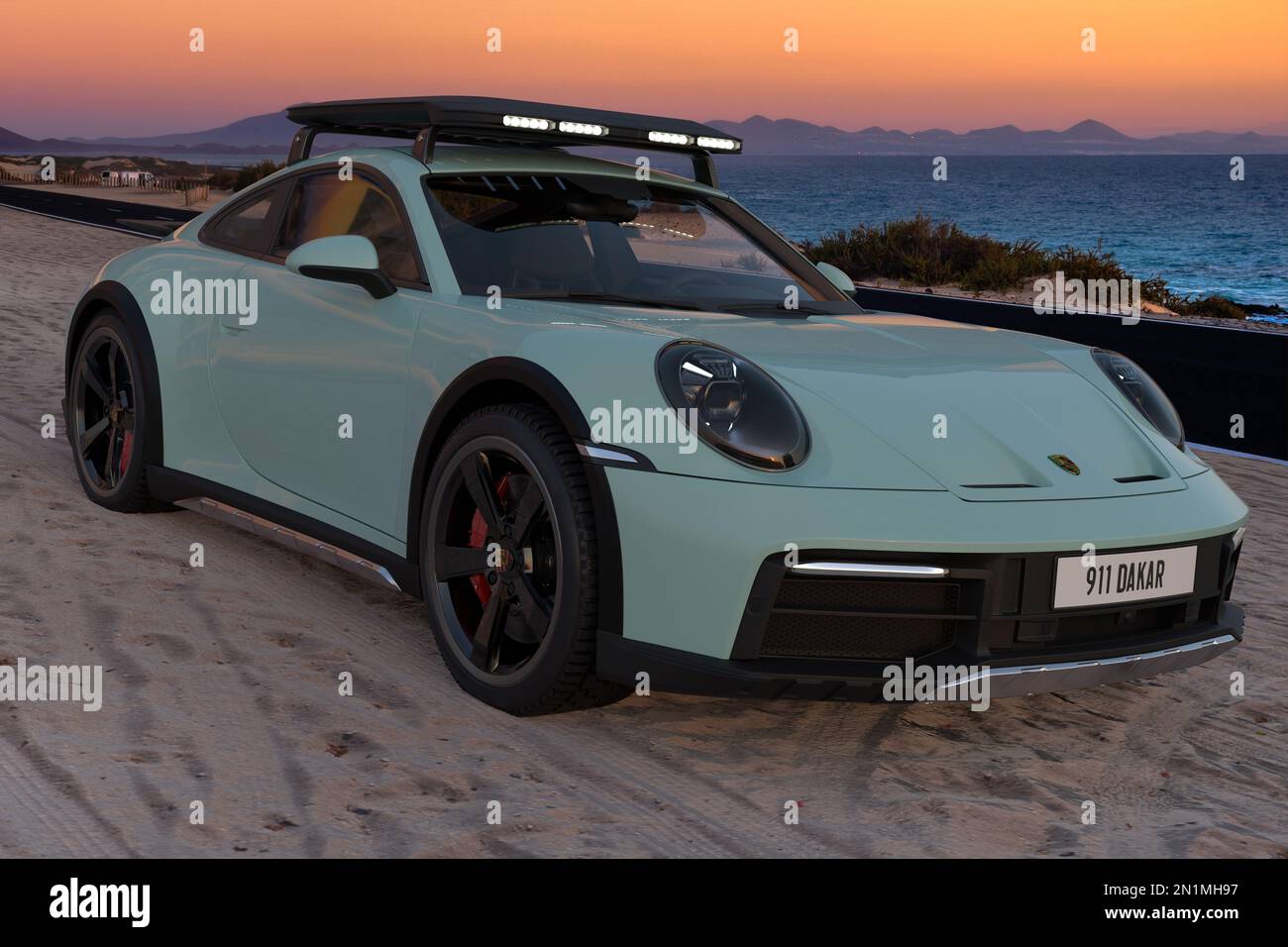 Porsche 911 Dakar: Porsche's iconic off-road version Stock Photo - Alamy