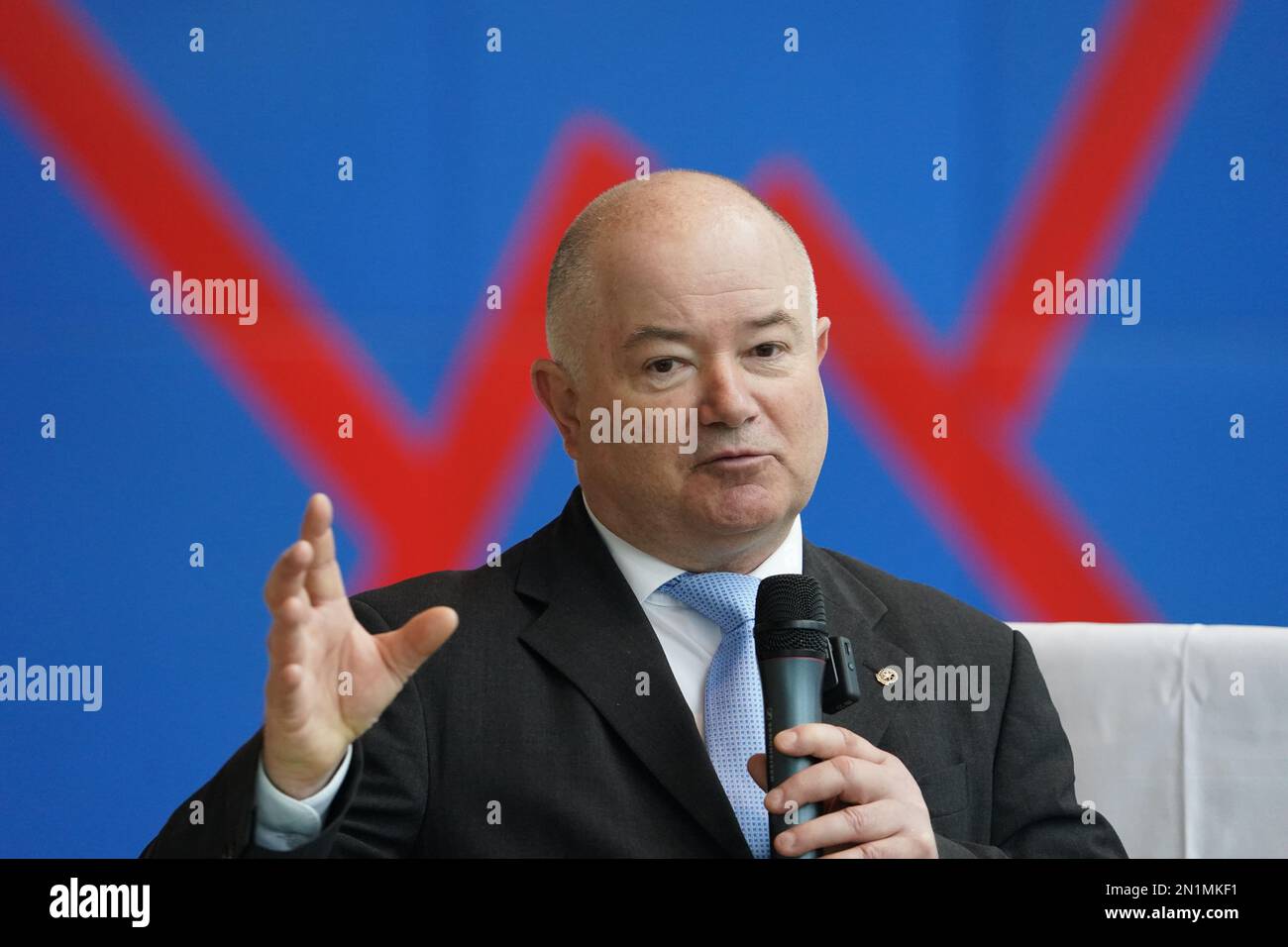 31 January 2023, Hamburg: Ralf Heynicke, project manager for drones at ...