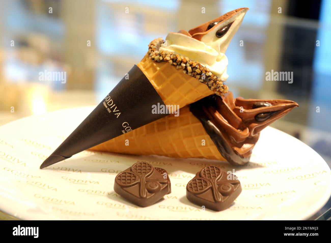 IMAGE DISTRIBUTED FOR GODIVA - Godiva introduces the limited edition "Caroline" chocolate in ...