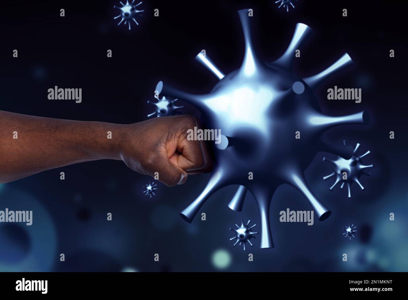 Be healthy - boost your immunity to fight with illness. African ...