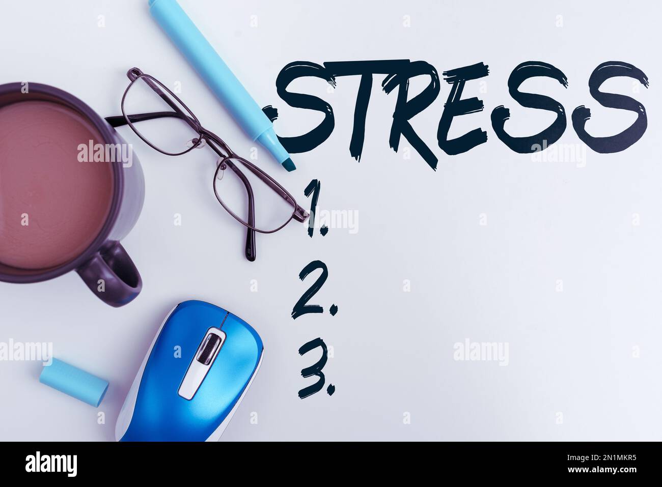 Inspiration showing sign Stress. Internet Concept a physical chemical ...