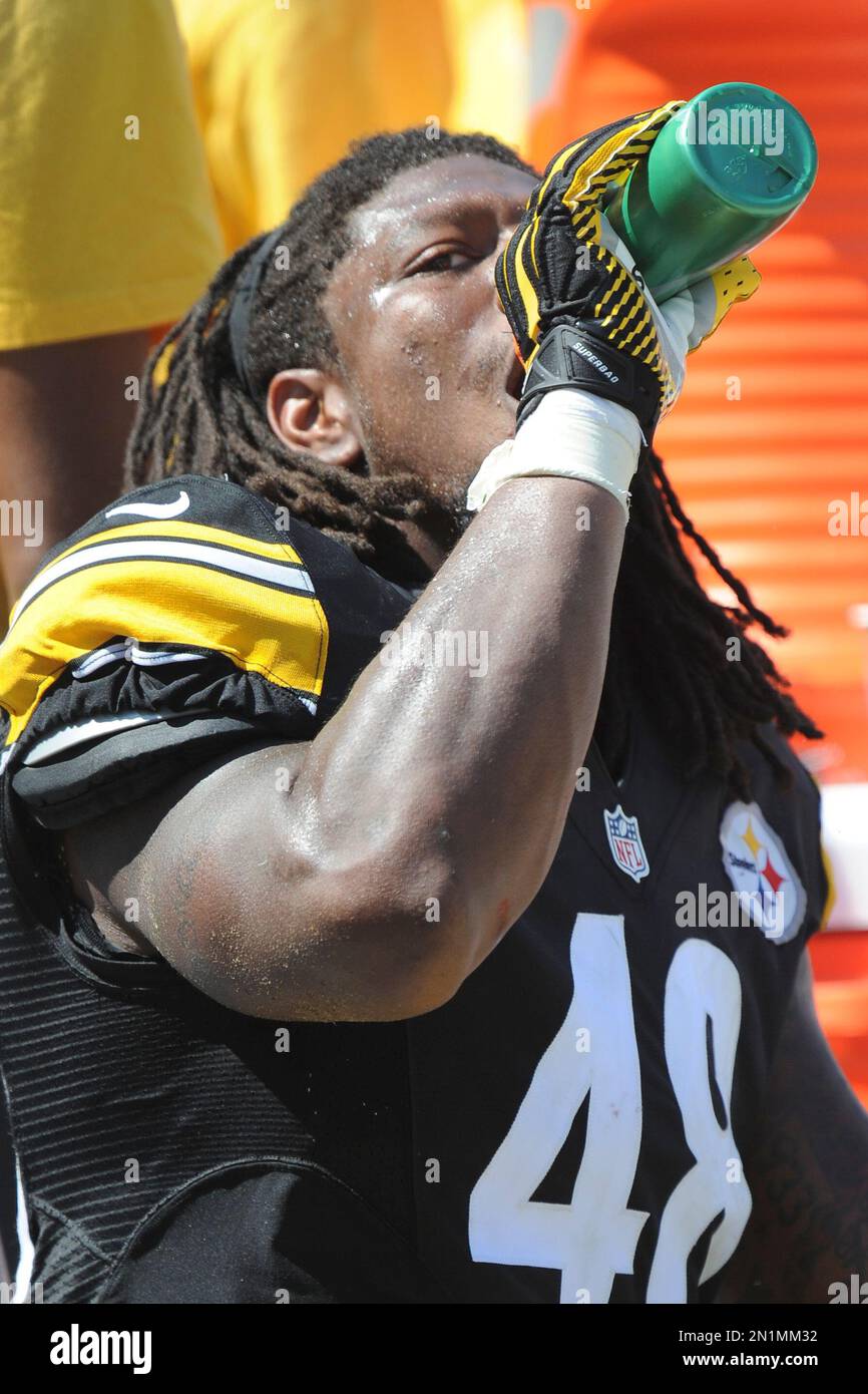 Pittsburgh Steelers linebacker Bud Dupree (48) plays in the NFL ...