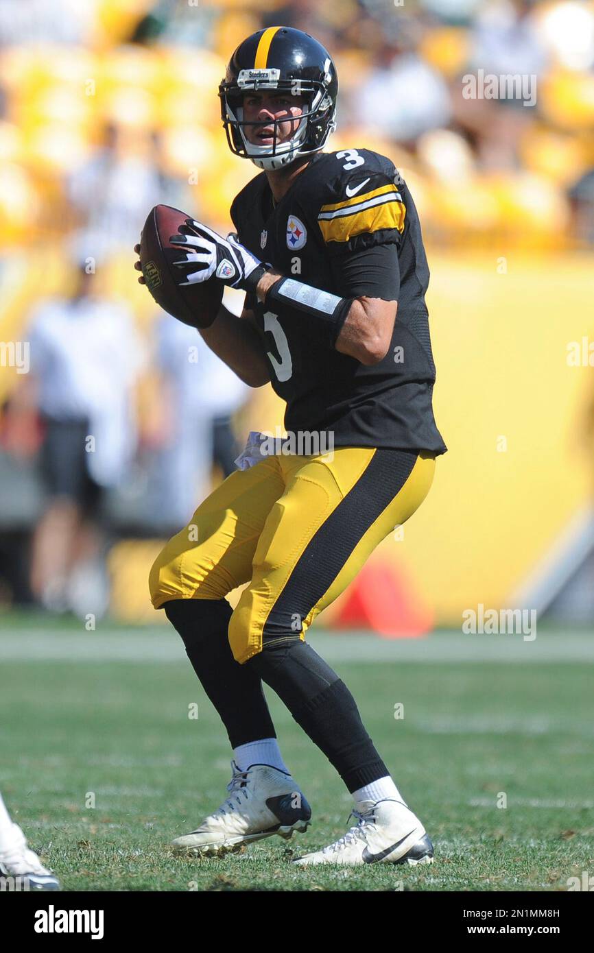 Pittsburgh Steelers quarterback Landry Jones (3) plays in the NFL ...