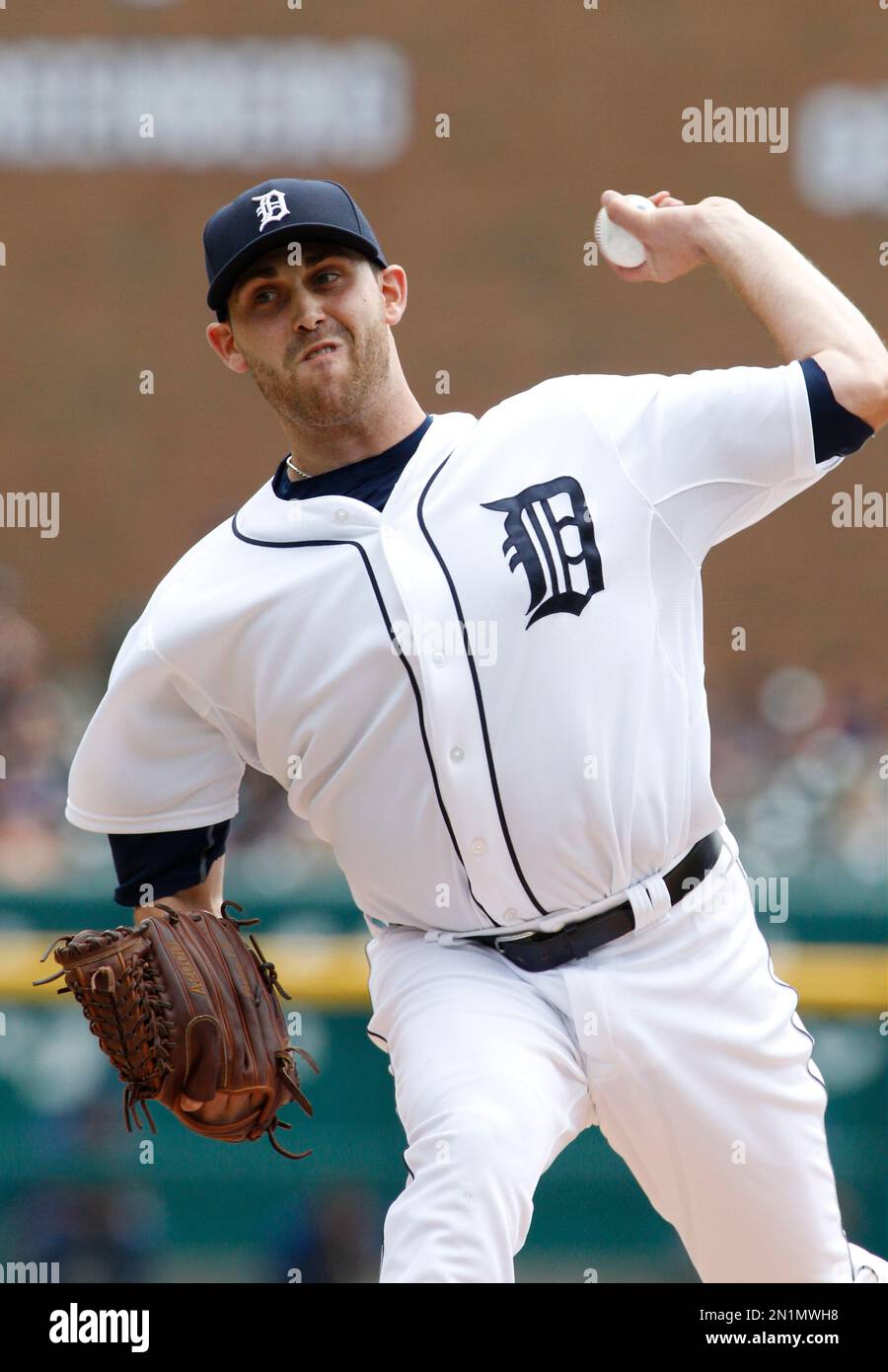 Detroit Tigers pitcher Matt Boyd delivers against the Texas Rangers ...