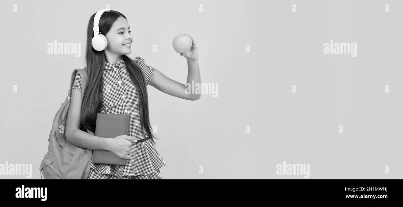 Education concept happy girl Black and White Stock Photos & Images - Alamy