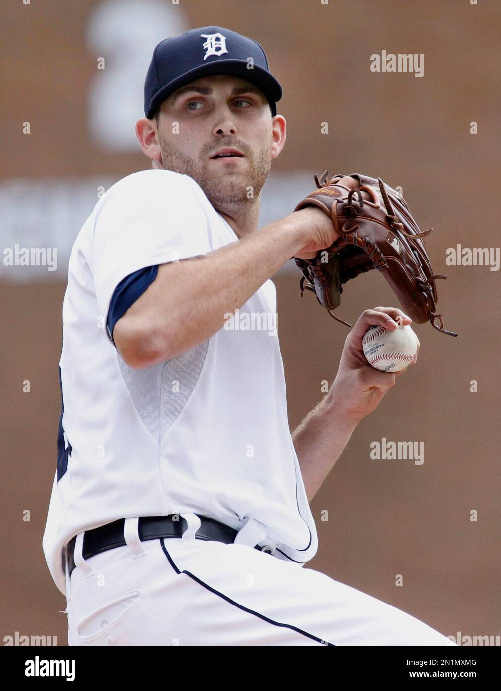 Detroit Tigers pitcher Matt Boyd delivers against the Texas Rangers ...