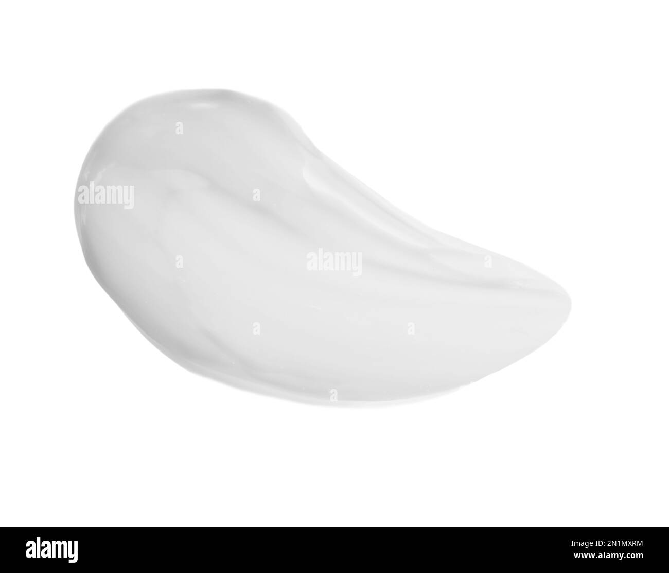 Cream sample on white background. Cosmetic product Stock Photo - Alamy